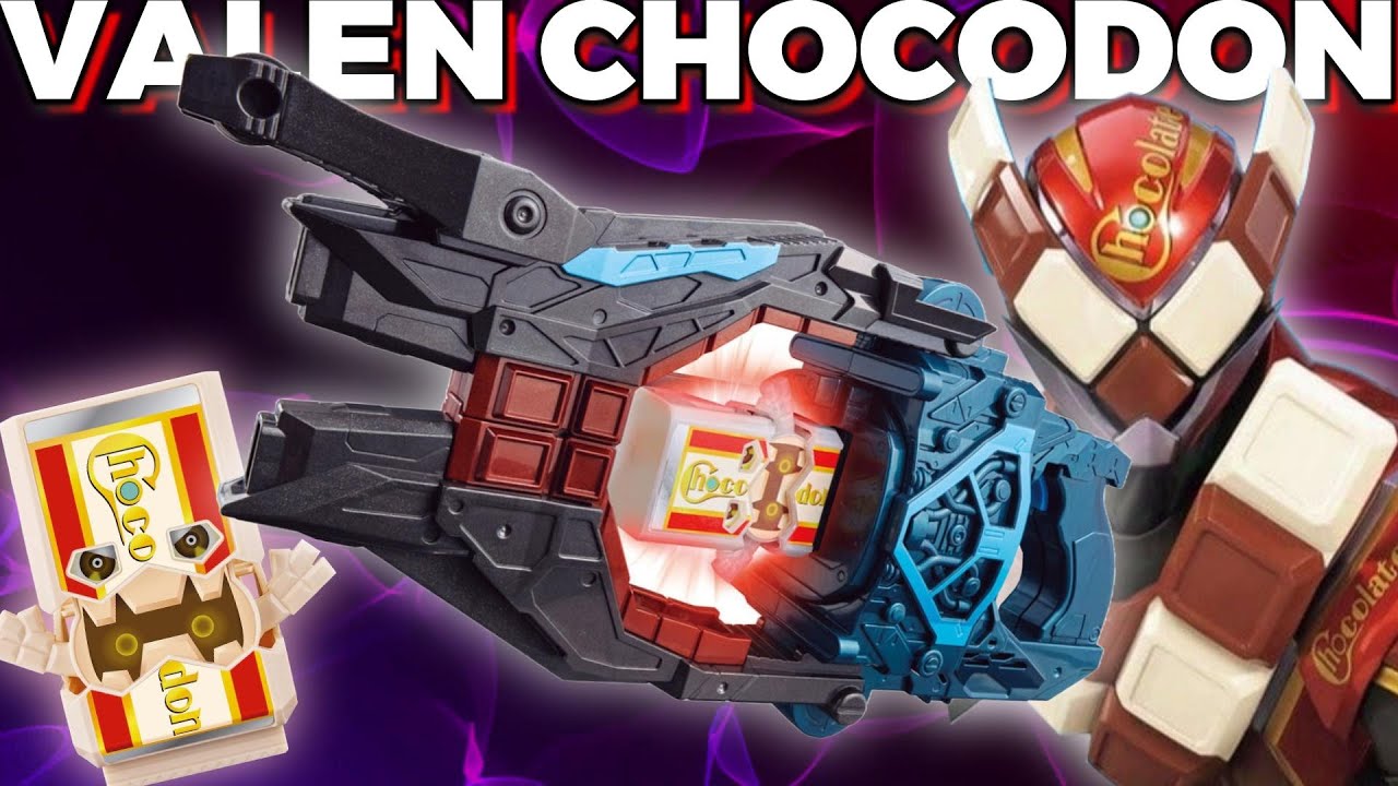 KAMEN RIDER VALEN HENSHIN SOUND! DX VALENBUSTER CHOCODON GOCHIZO | DX変身 ...