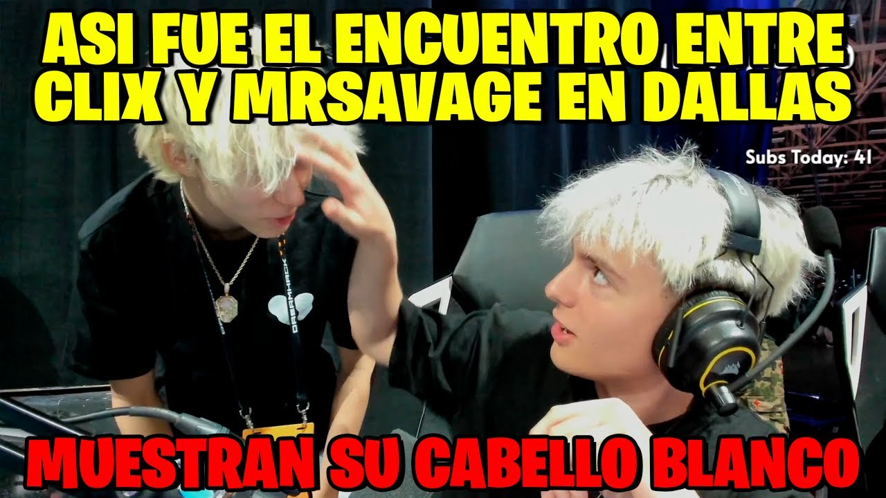 ASI FUE EL ENCUENTRO ENTRE CLIX Y MRSAVAGE EN LA DREAMHACK DALLAS - YouTube