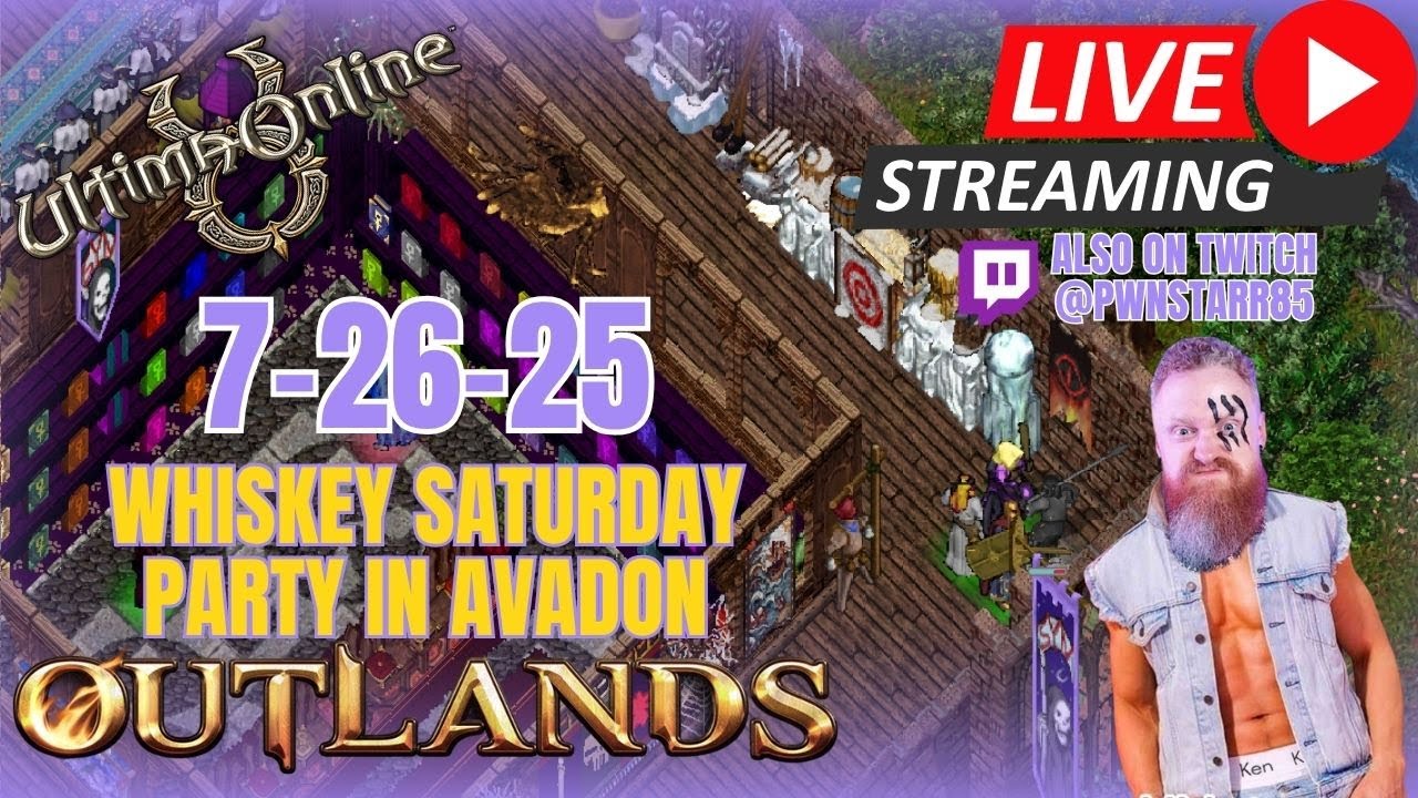 7-26-25 ULTIMA ONLINE | LIVESTREAM | UO Outlands BEST MMORPG 2025 - YouTube