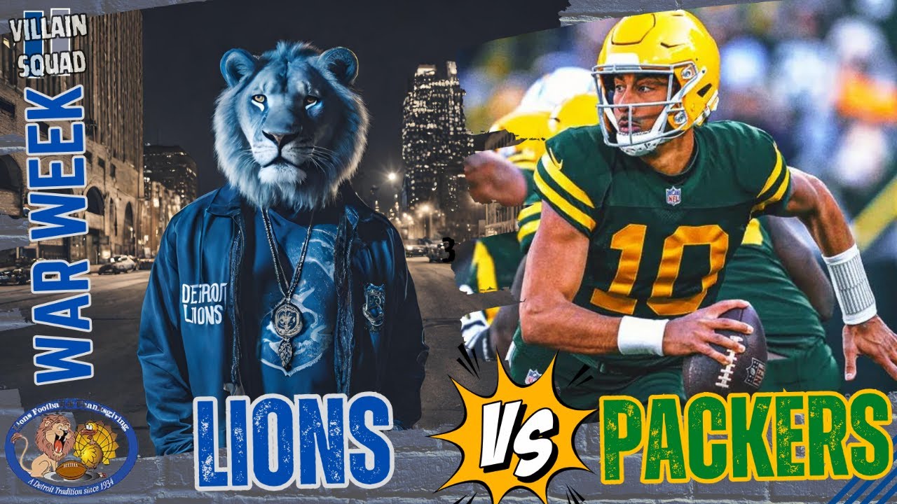 Lions Preview with Russell Wayne Happy Thanksgiving - YouTube