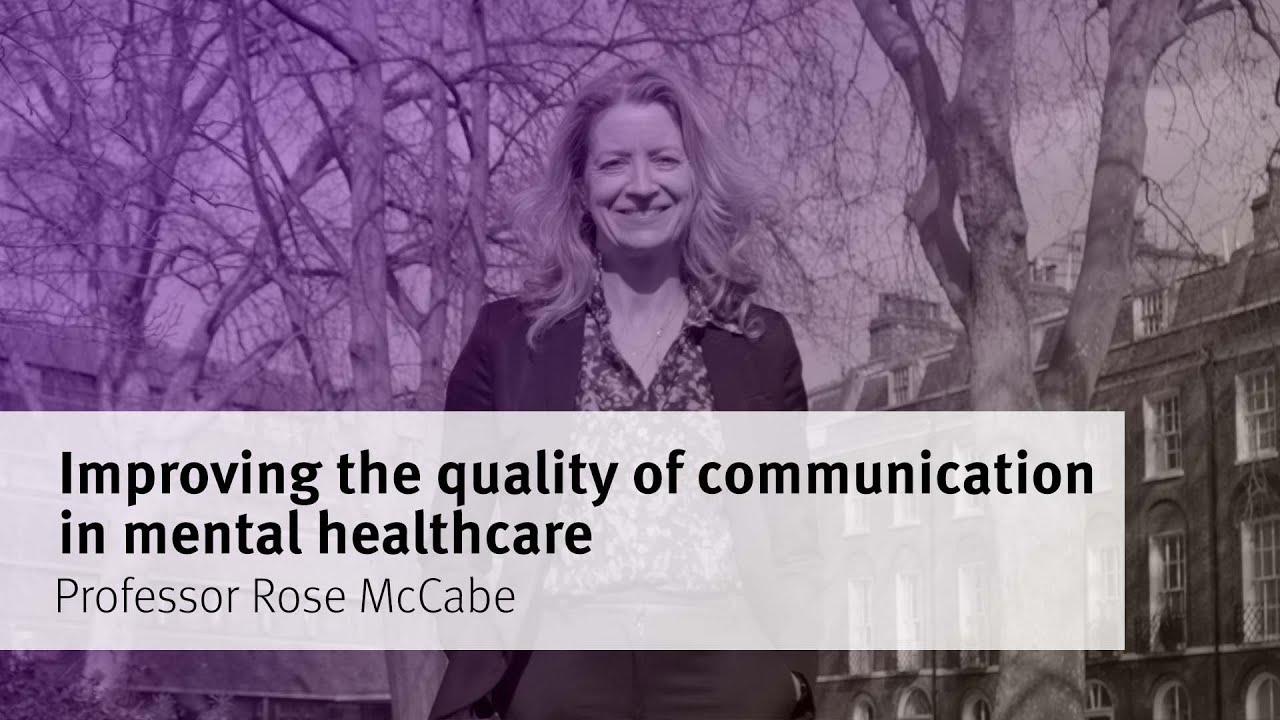 Shaping the world through research with Professor Rose McCabe - YouTube