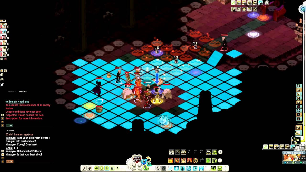 Wakfu - Boss Battle - Vampyro (1 eni) - YouTube