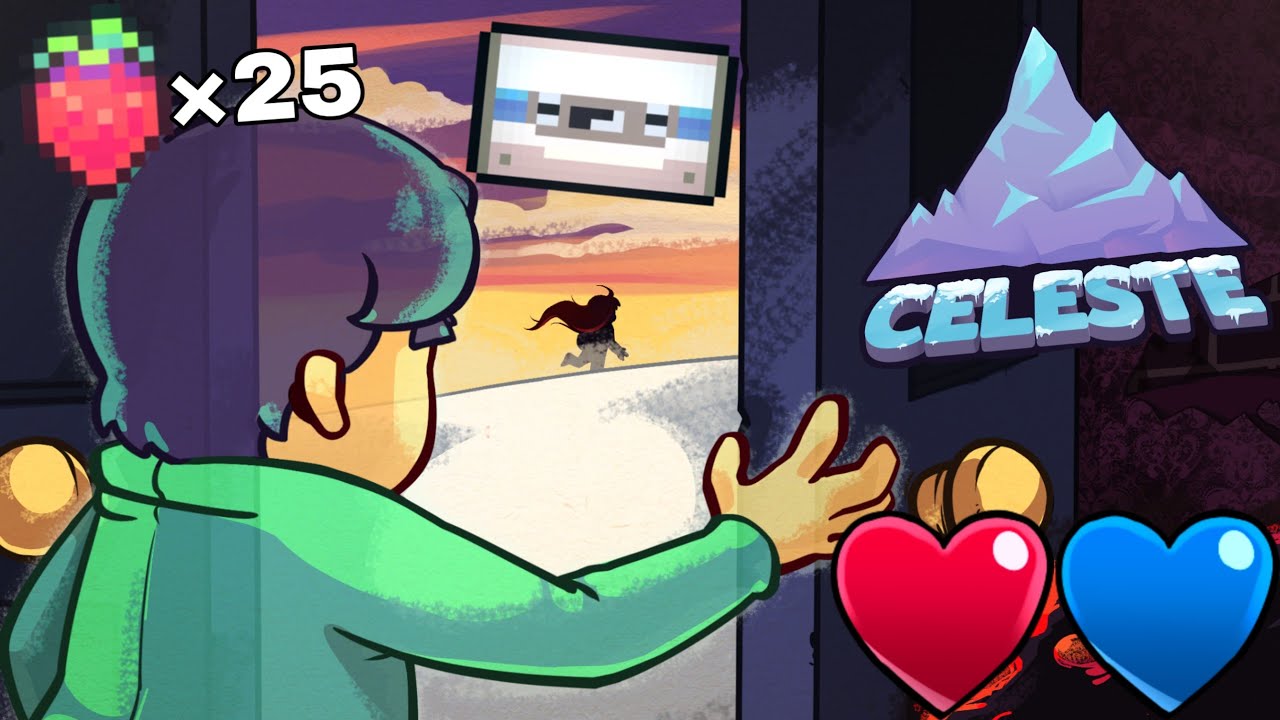Celeste Capitulo 3 | Todas las fresas / Desbloqueo Lado B / Corazón de Cristal / Easter Egg ...