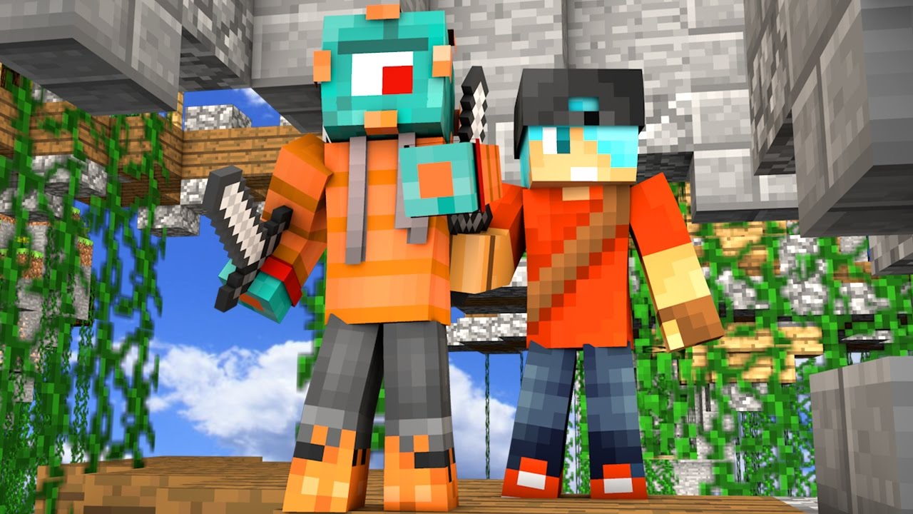 Yeah... WE'RE PROS! | Sky Wars w/ Gamer Chad! - YouTube