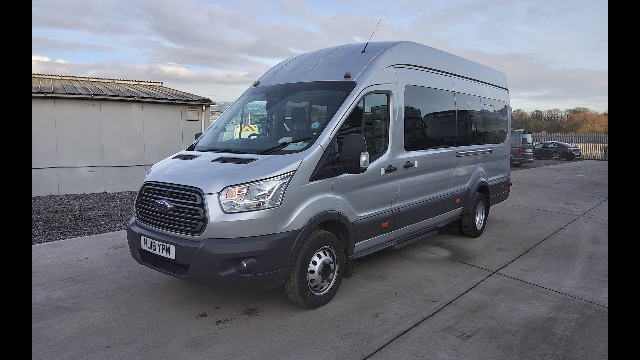 HJ18 YPM - 2018 (18) Ford Transit 460 Trend - YouTube