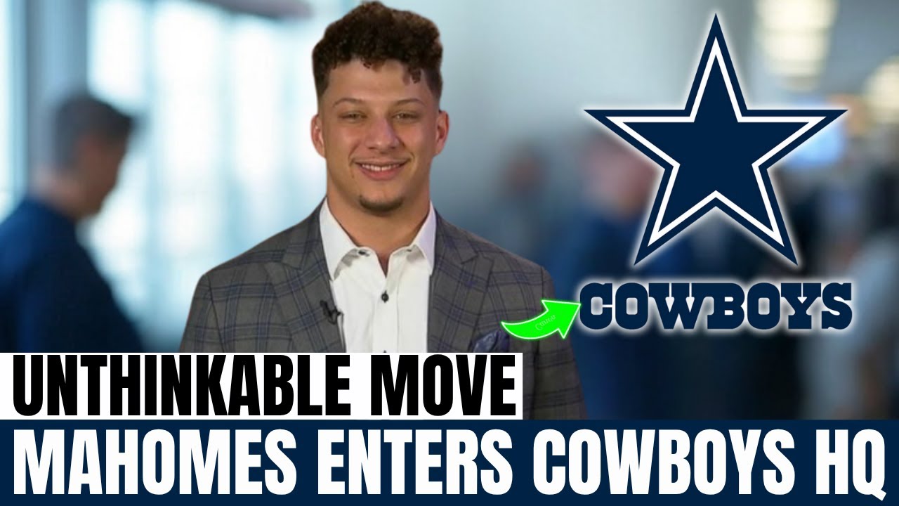 PATRICK MAHOMES ARRIVES AT COWBOYS HQ TO SIGN FOUR-YEAR DEAL | Dallas ...