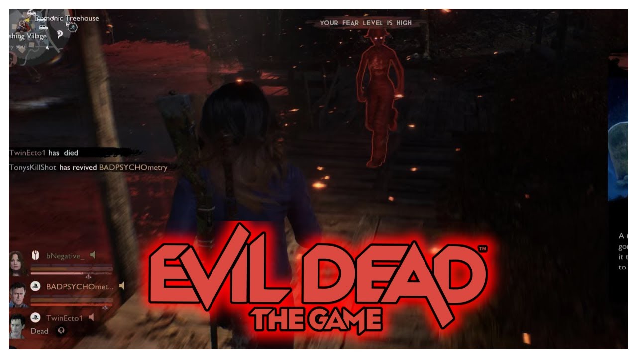 Kelly Maxwell Vs The Warlord Evil Dead: The Game Gameplay - YouTube