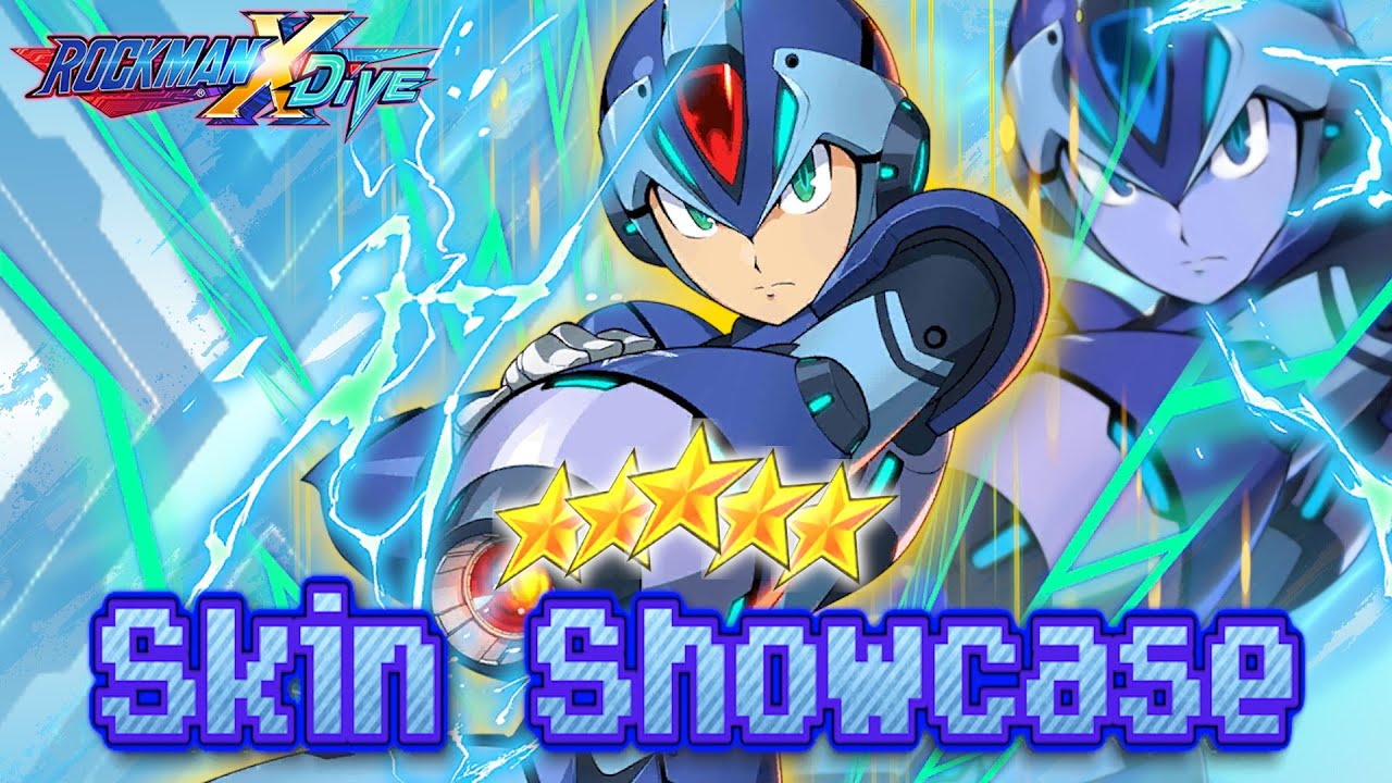 X M.K. Ver. Skin Showcase - Mega Man X DiVE - YouTube