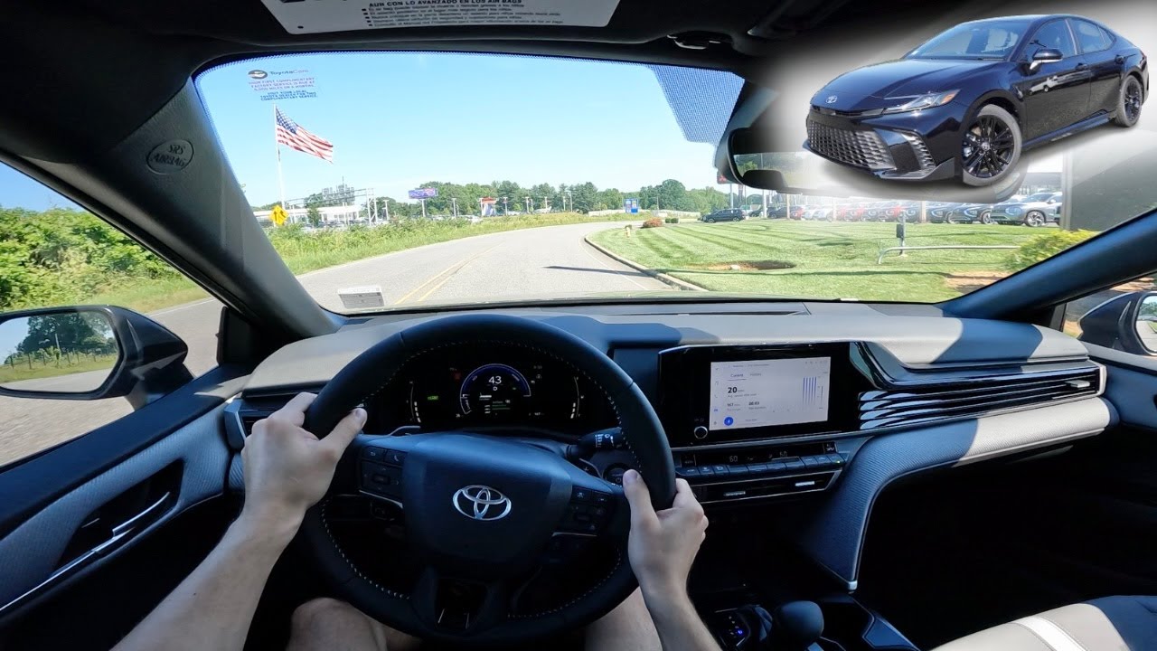 2025 Toyota Camry SE | POV Walkaround and Test Drive ASMR - YouTube