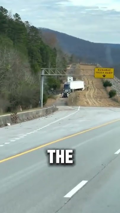 Emergency Runaway Truck Lane - Youtube