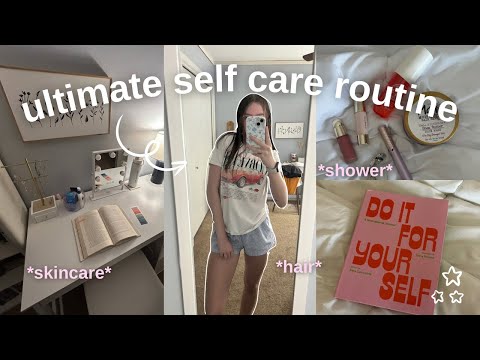 my ULTIMATE beauty/self care routine *skin, hair, shower, & night routine*