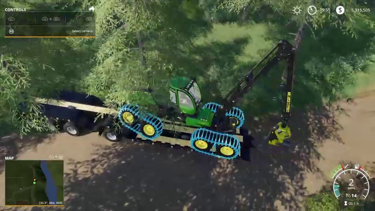 Logging With Lucky - YouTube