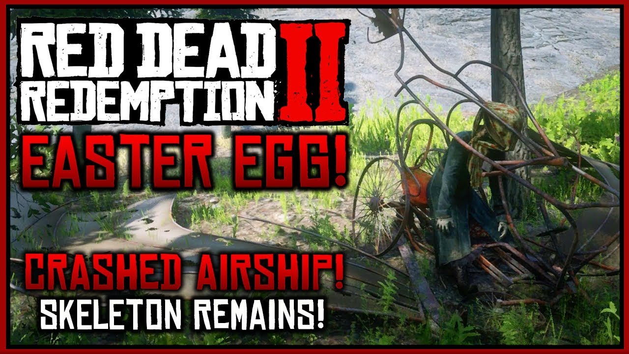 Red Dead Redemption 2: Easter Eggs - "Crashed Airship" Easter Egg ...