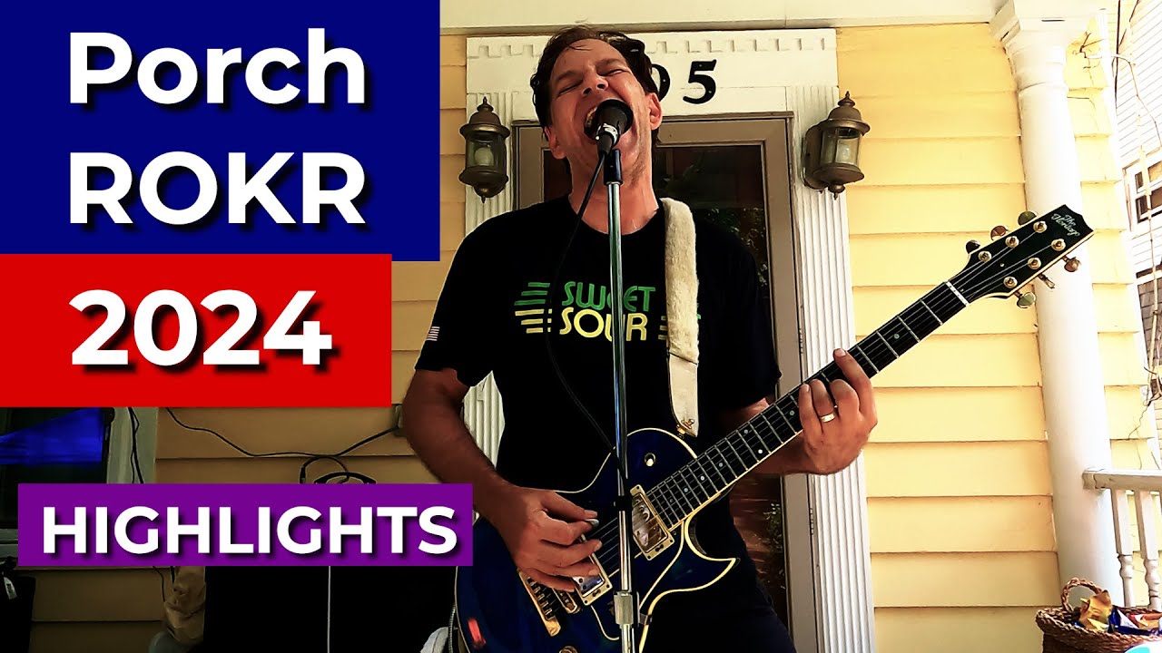 PorchROKR 2024 Highlights from Highland Square in Akron OH - YouTube