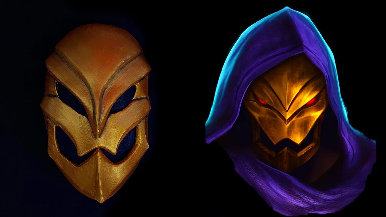 CARA MEMBUAT TOPENG ALDOUS MOBILE LEGEND DARI BUBUR KERTAS - YouTube