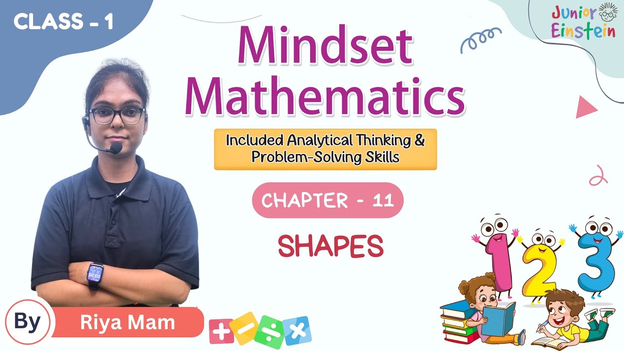 Shapes | Math | Chapter - 11 | Class - 1 | By Riya Mam | Junior Einstein India | - YouTube