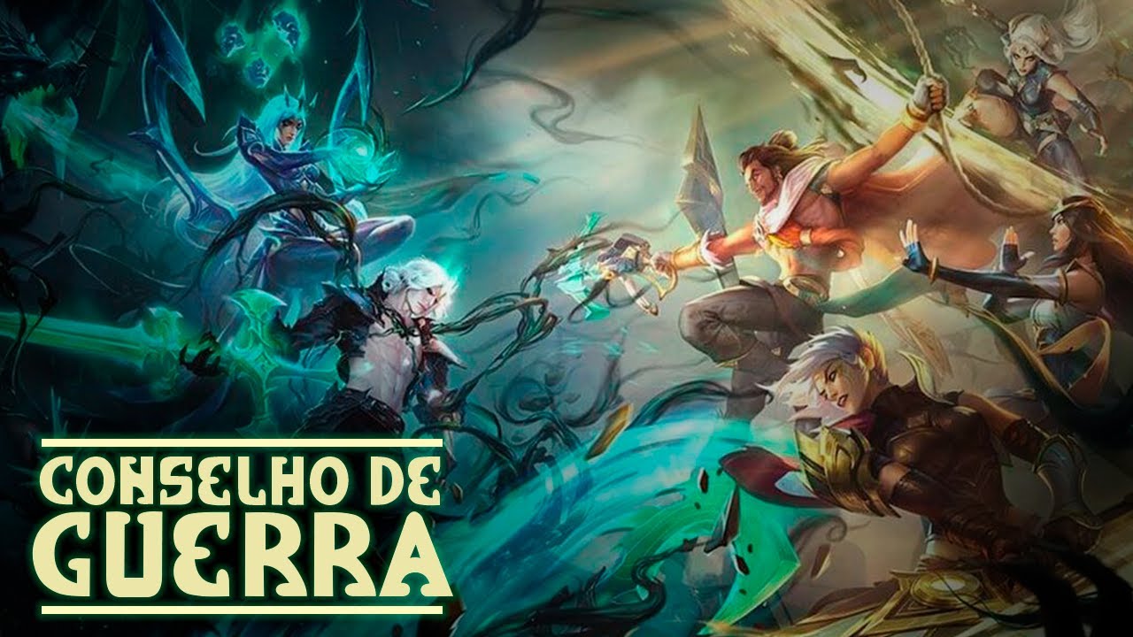 CONSELHO DE GUERRA 11, COM UNIVERSO LÚDICO, LAB DE ZAUN, ARDDHU, BARBA ...