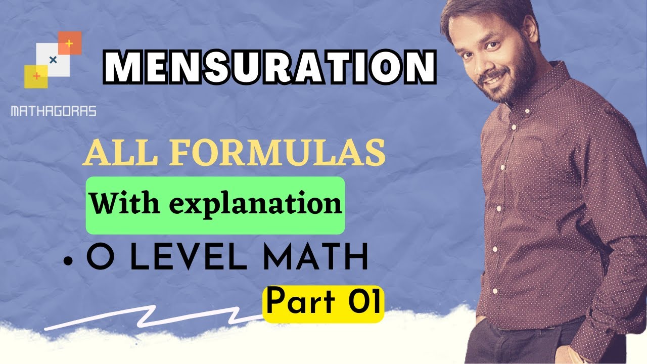 Mensuration Formulas | 3d | All shapes | Volume & Surface area Formulas ...
