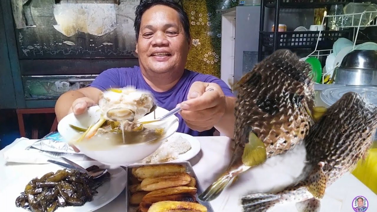 MUKBANG,ISDA NA TAGUTONGAN,PRETO NA SABA with BLUE LEMON JUICE @RICO ...