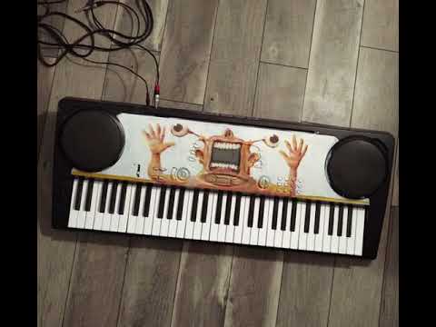 Keyboard painting timelapse - YouTube