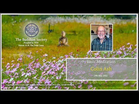 Basic Meditation with Colin Ash 19 May 2022 - YouTube