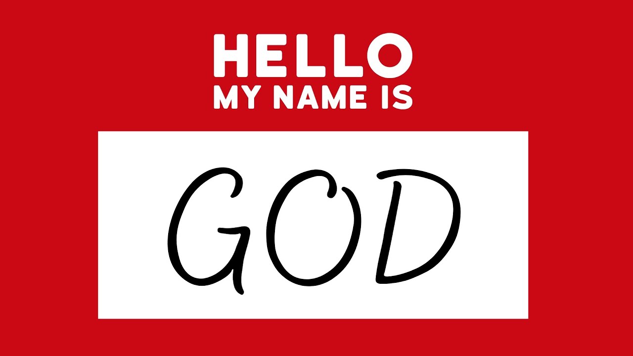 Hello, My Name is God | Lesson 1: The Strong Creator God - YouTube