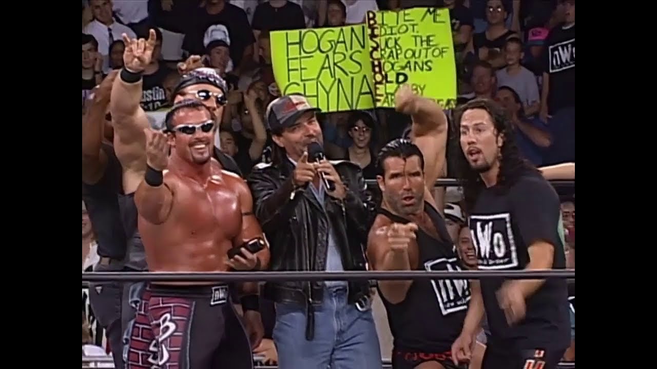 NWO Sing Happy Birthday to Hollywood Hogan & The Giant gets Arrested ...
