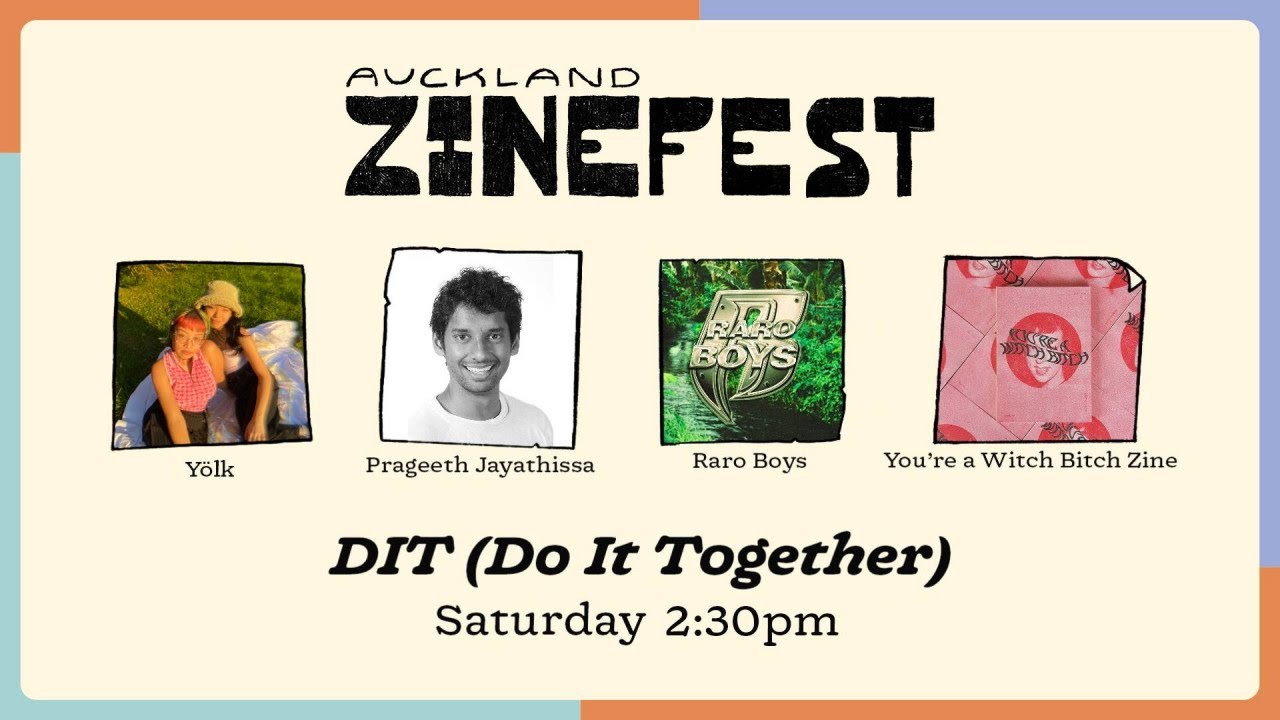 DIT (Do-it-together) Zines Auckland Zinefest Talk Series 2022 - YouTube