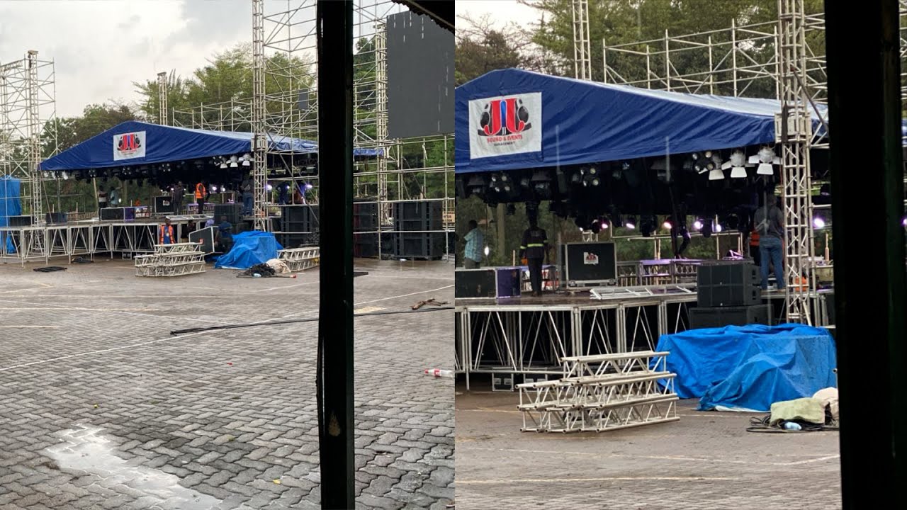 Stage all set for weasel Manizo's memories of good life concert - YouTube