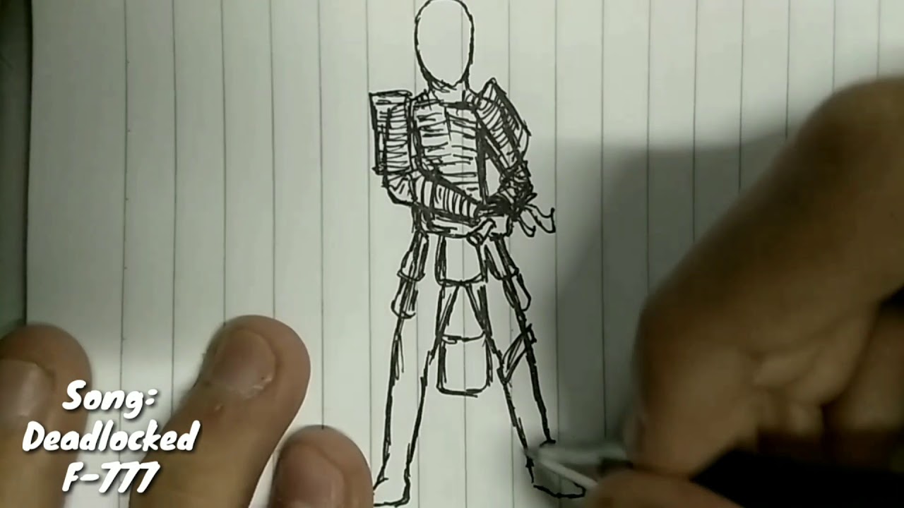 How to draw a Samurai Person.. - YouTube