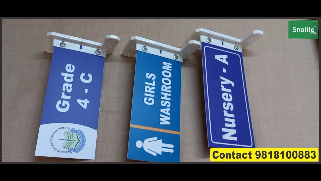 School sign manufacturer in Karnataka sign board manufacturer in ...