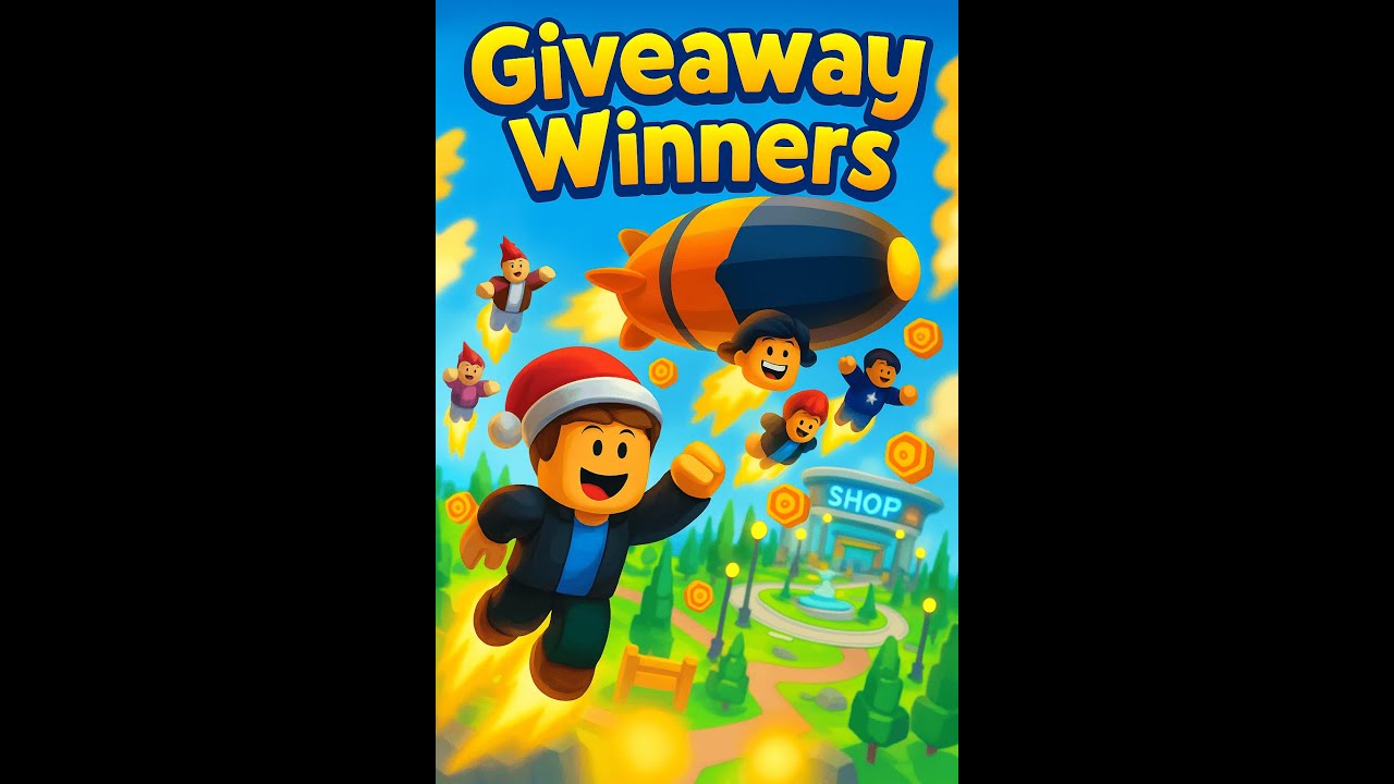 BLIMPING THE LUCKY WINNERS! (Giveaway Results) - YouTube