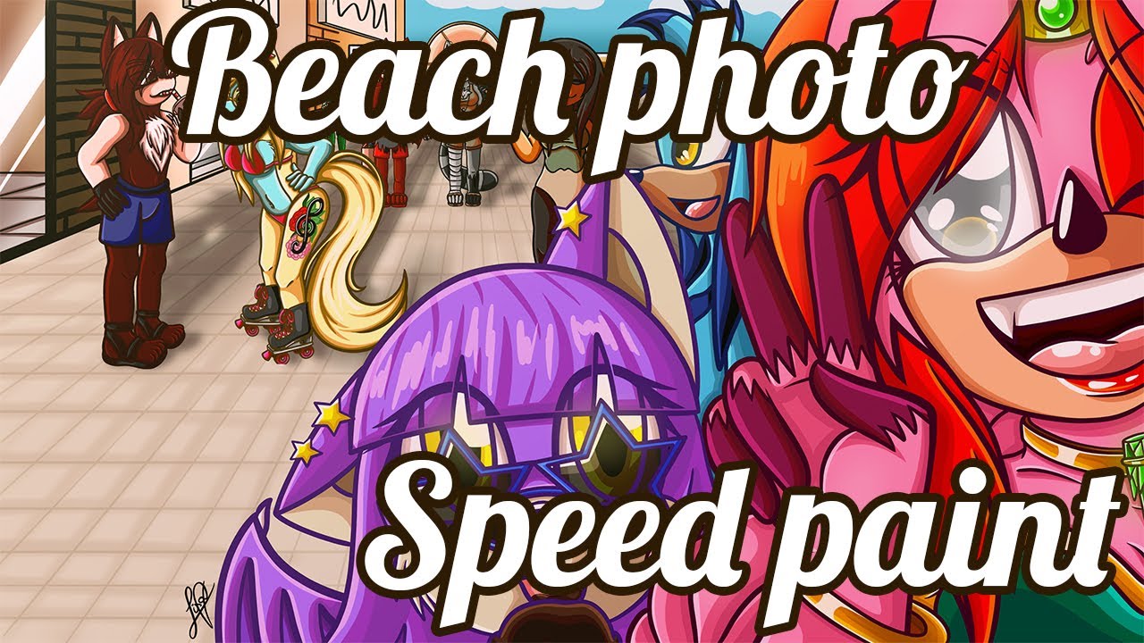 .:Beach Photo - Speed paint:. - YouTube