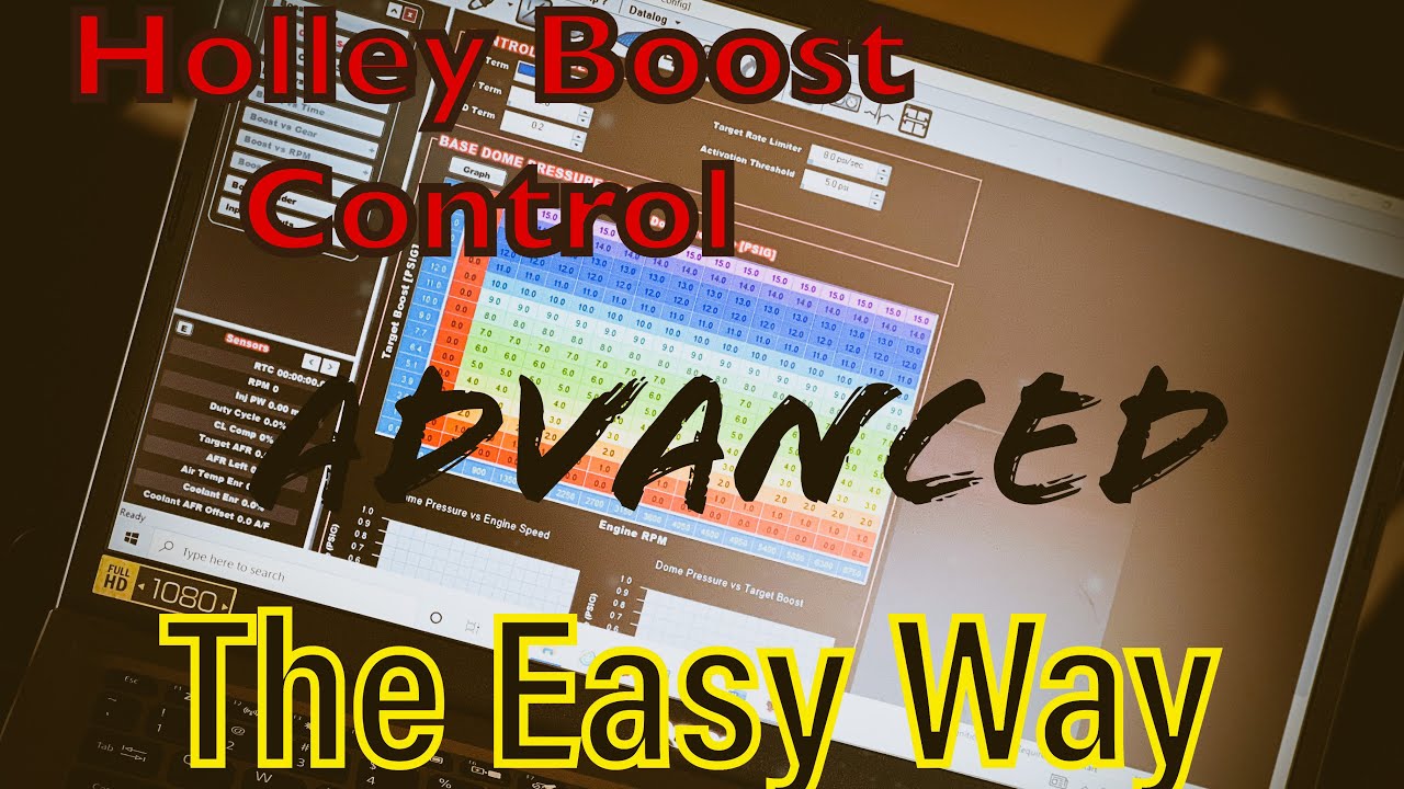 Tuning Holley Boost Control w/ Excel Sheets (The Simple Way) - YouTube