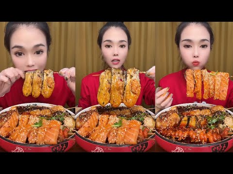 Super Spicy Cold Seafood Skewers