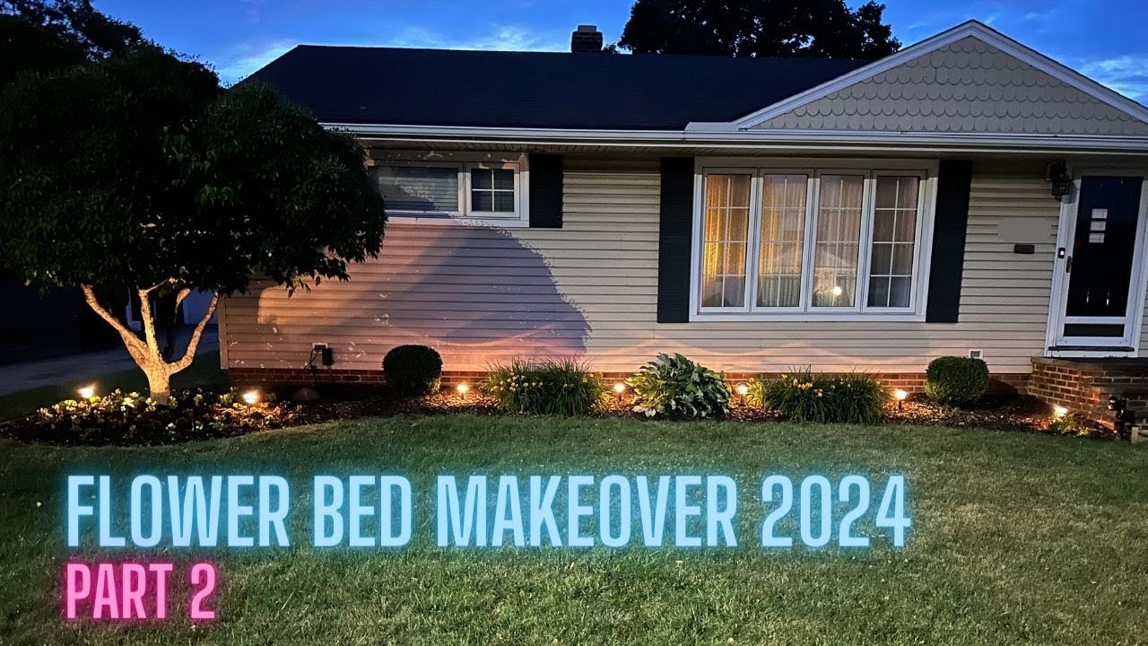 Cleaning Flower Beds & Planting Flowers | Vlog Part 2 - YouTube