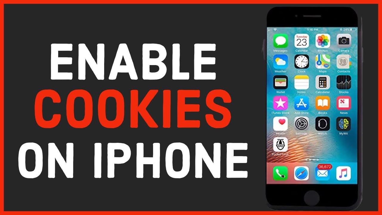 How to Enable Cookies on iPhone? iOS Tutorial 2022 - YouTube