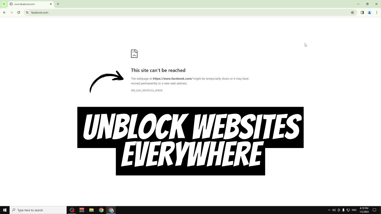 How To Unblock Any Website Which is Blocked by Network Administrator on ...