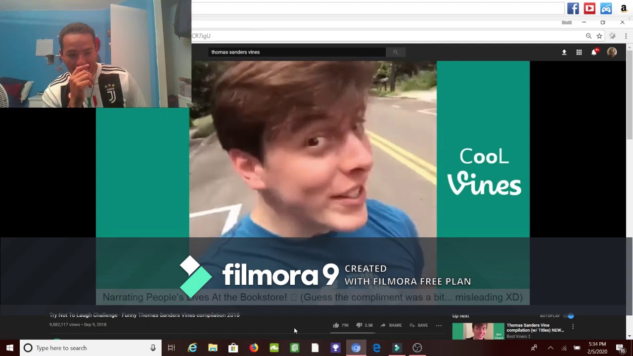 Random Vine Reaction! - YouTube