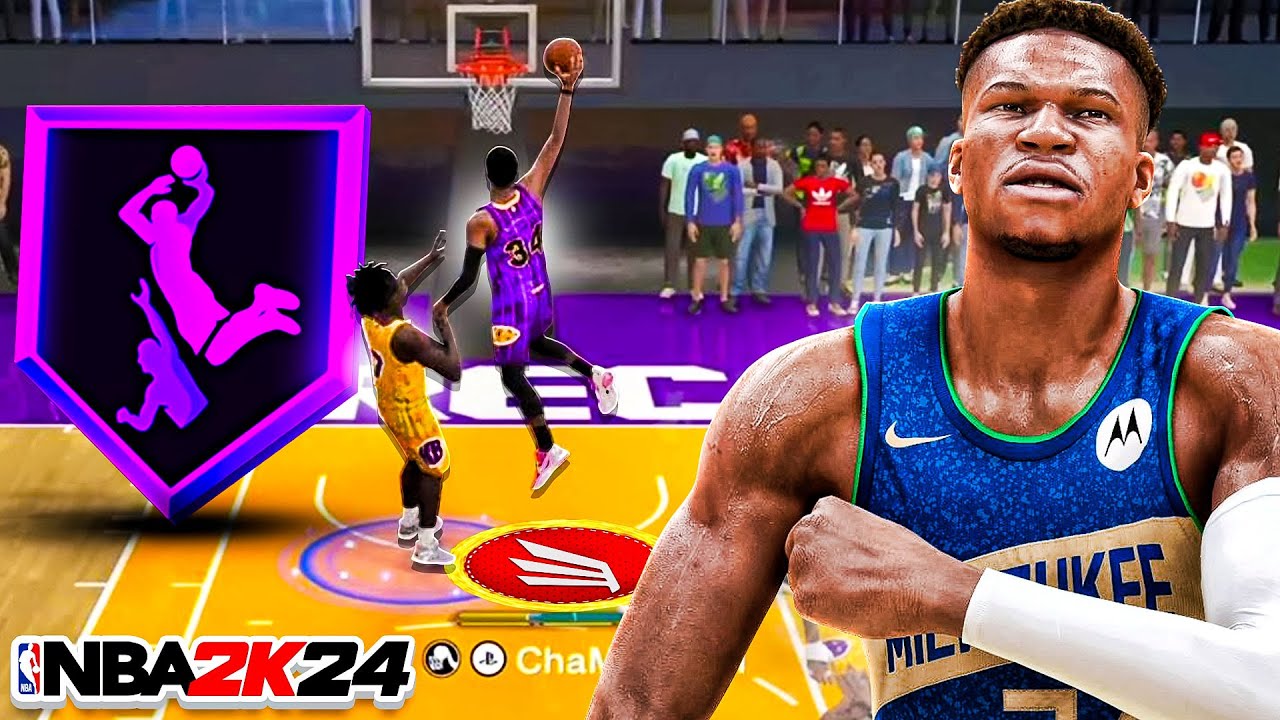 POSTERIZER + GIANNIS ANTETOKOUNMPO BUILD is a CHEAT CODE in NBA 2K24! UNLIMITED CONTACT DUNKS ...