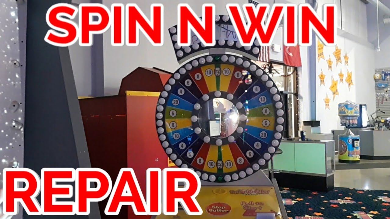 Spin N Win Arcade Repair: Marquee Lights - YouTube