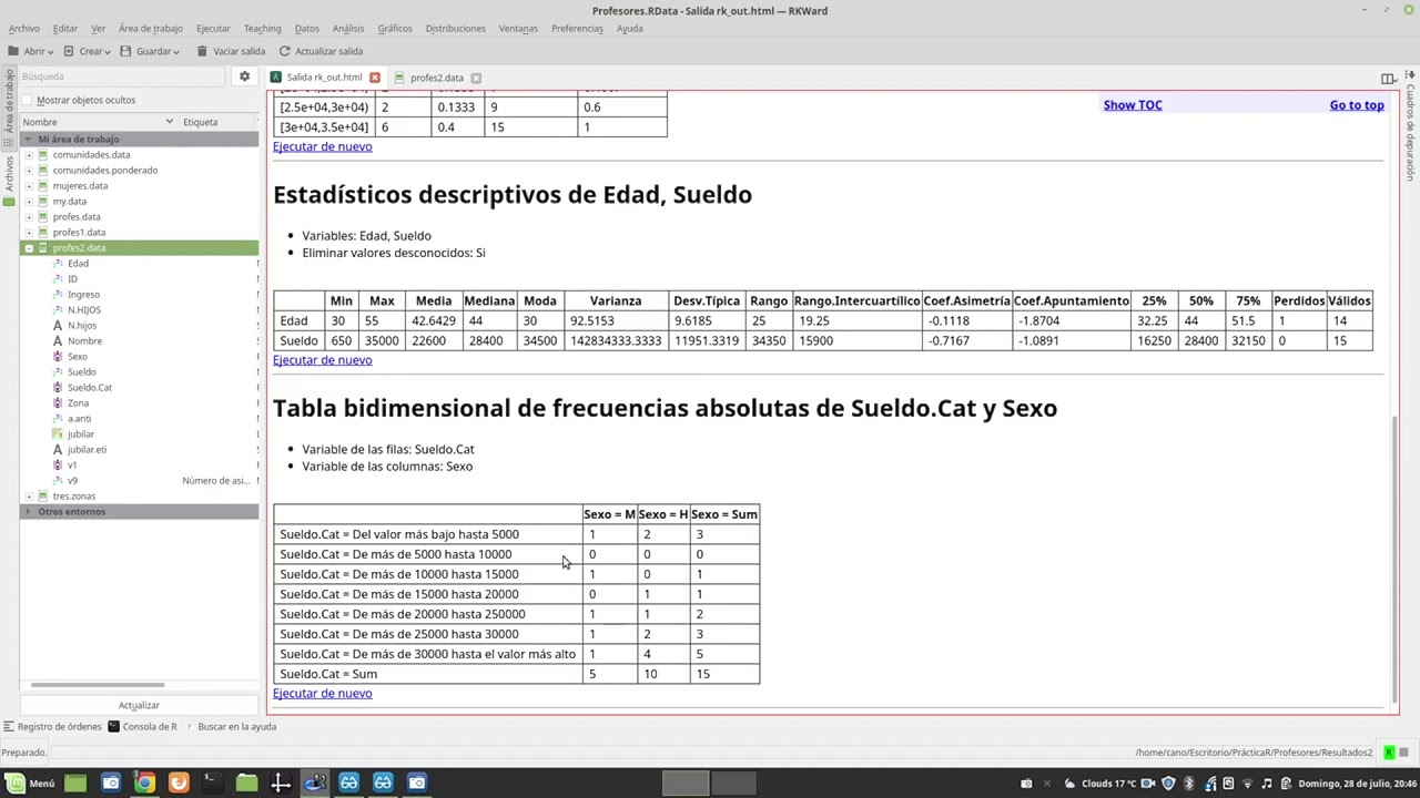 Análisis de Tablas cruzadas v2 - YouTube