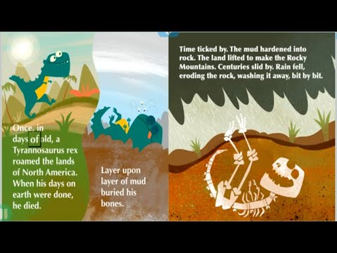 A Little Bit Of Dinosaur | KidsTale | Read aloud books for kids
