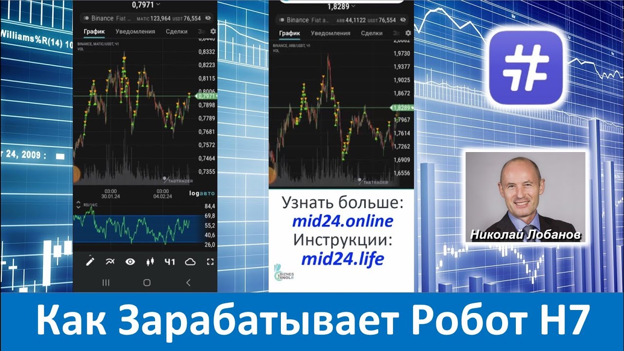 HASH7 - Как Зарабатывает Робот #hash7. Николай Лобанов - YouTube