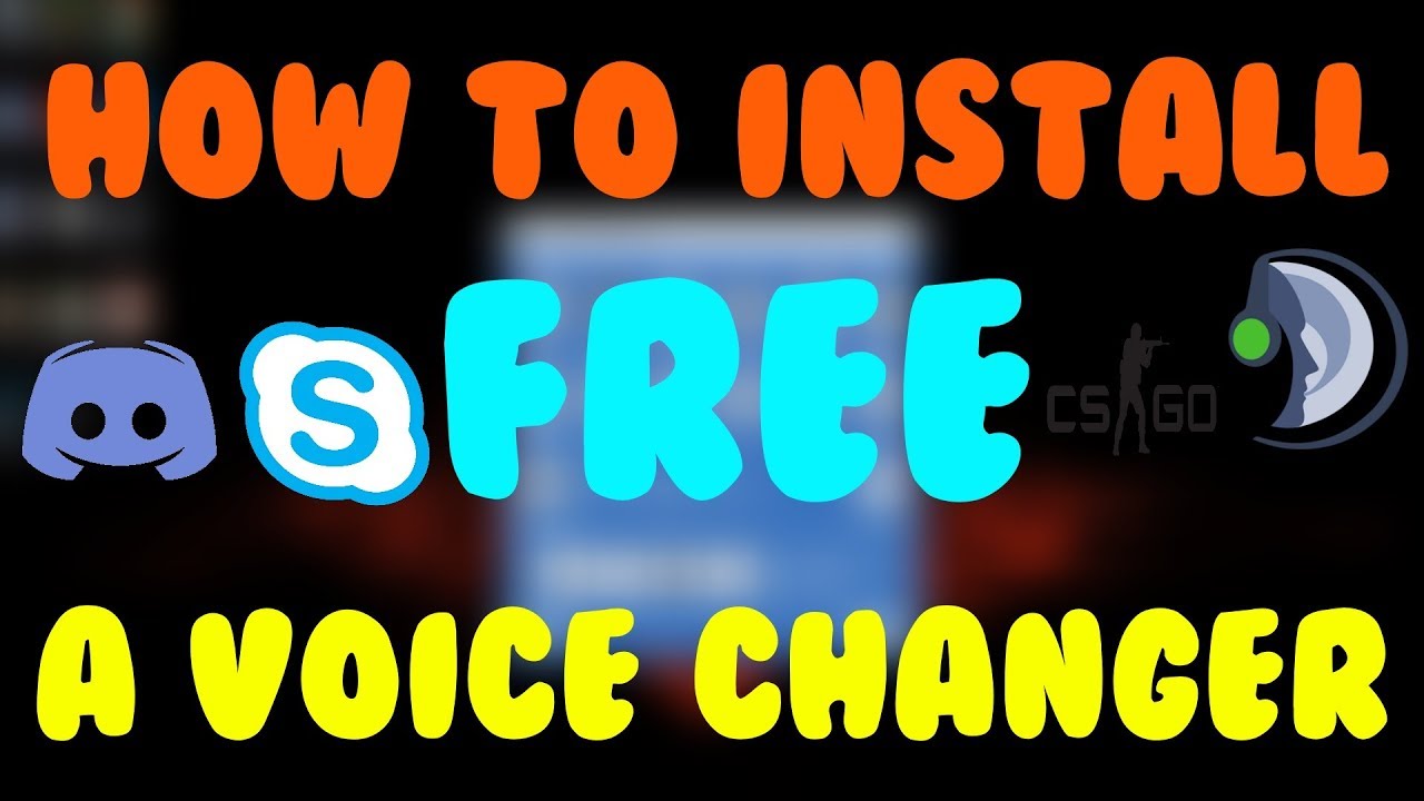 HOW TO INSTALL A VOICE CHANGER! FREE! 2018 AUGUST AND SEPTEMBER! - YouTube