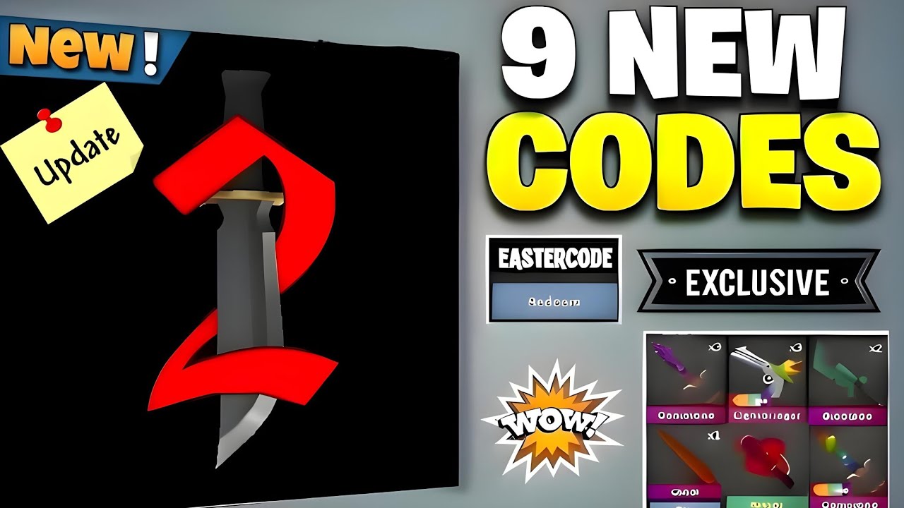 ⚠️*SECRET* UPDATE!⚠️MURDER MYSTERY 2 CODES IN MAY 2025 || ROBLOX MM2 ...