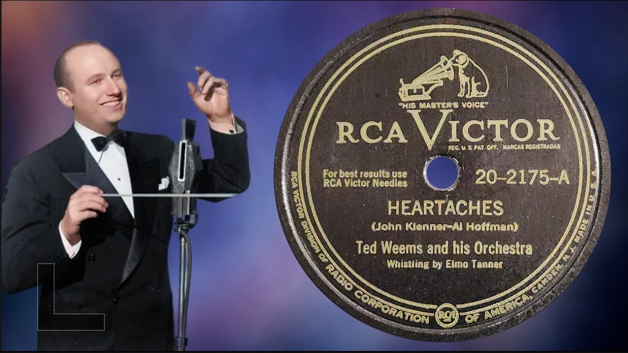 “Heartaches” by Ted Weems and his Orchestra 1933 - YouTube