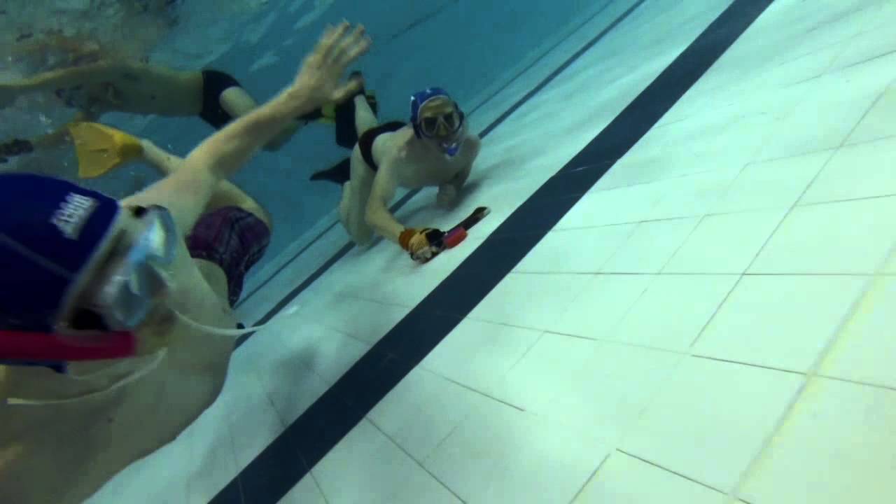 Oxford University Octopush Training - YouTube