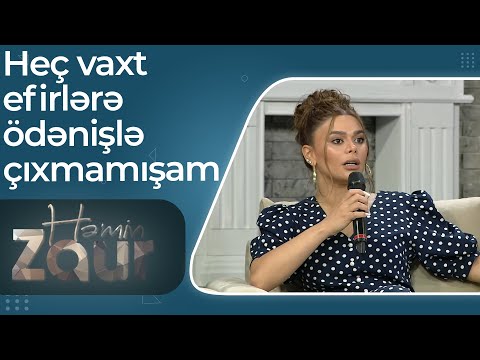 Aysun İsmayılova – Anama görə  heç vaxt efirlərə ödənişlə çıxmamışam – Həmin Zaur
