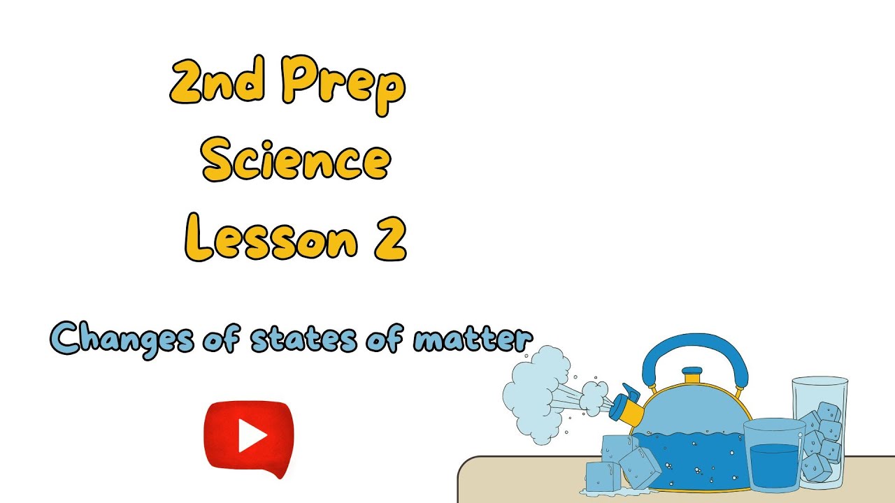 2nd Prep - Term 1 - 2026 - Lesson 2 - Part (2-4) - Changes of States of ...